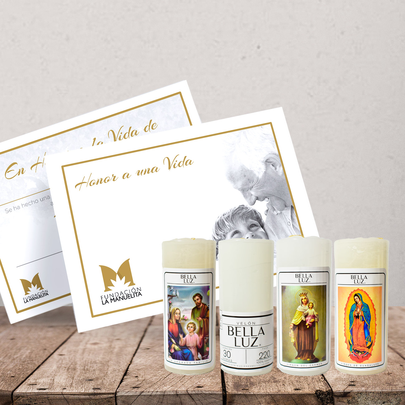 Honor a una Vida + Velón - Fundación La Manuelita